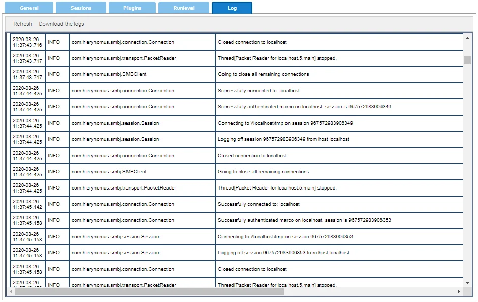 General Informations - LogicalDOC Documentation