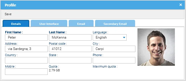 Profile - LogicalDOC Documentation