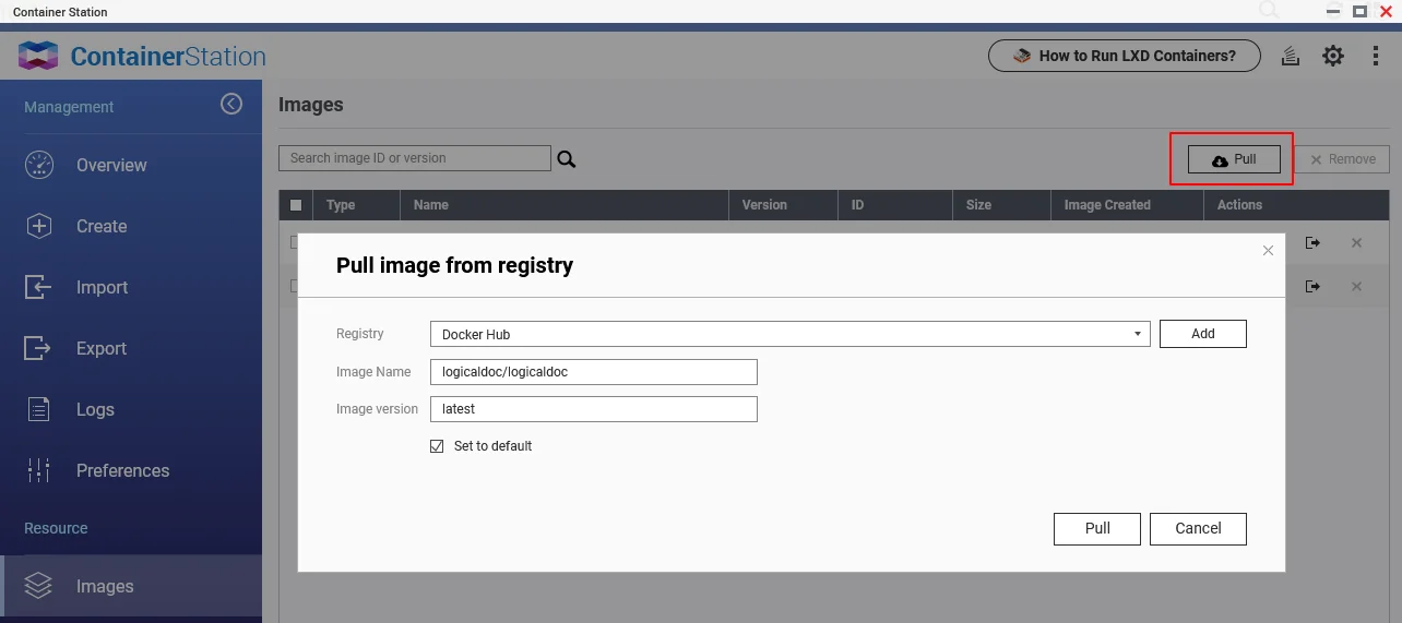 Install on QNAP - LogicalDOC Documentation