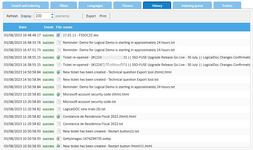 Settings - LogicalDOC Documentation